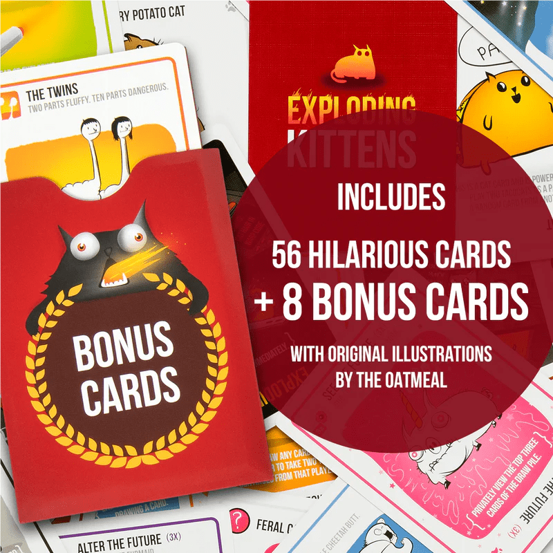 Exploding Kittens Original Edition 10th Anniversary Tin Edition