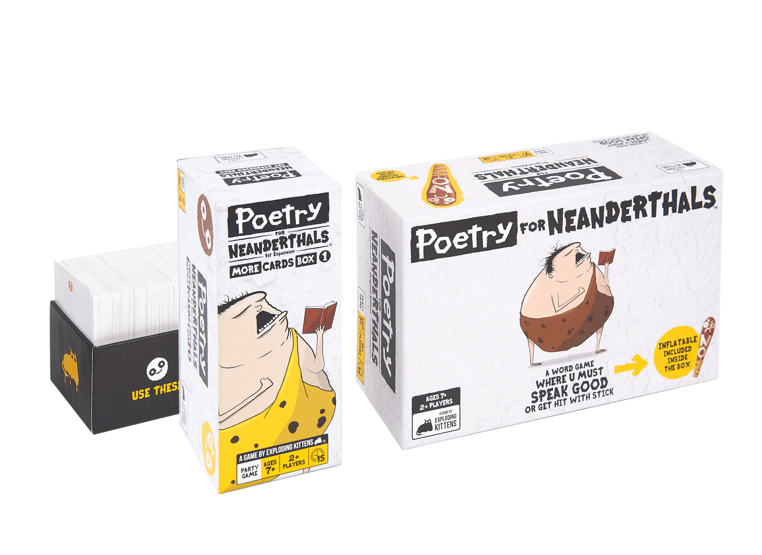 Poetry For Neanderthals Bundle Game Night Bundle Exploding Kittens