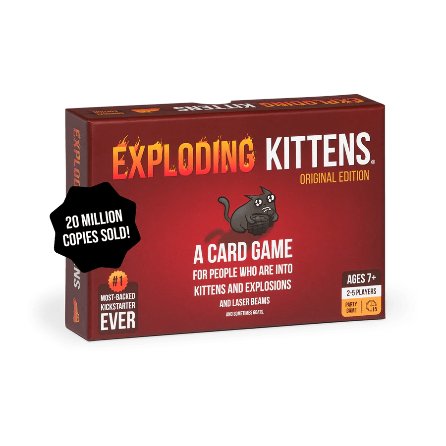 Exploding Kittens Landing Page