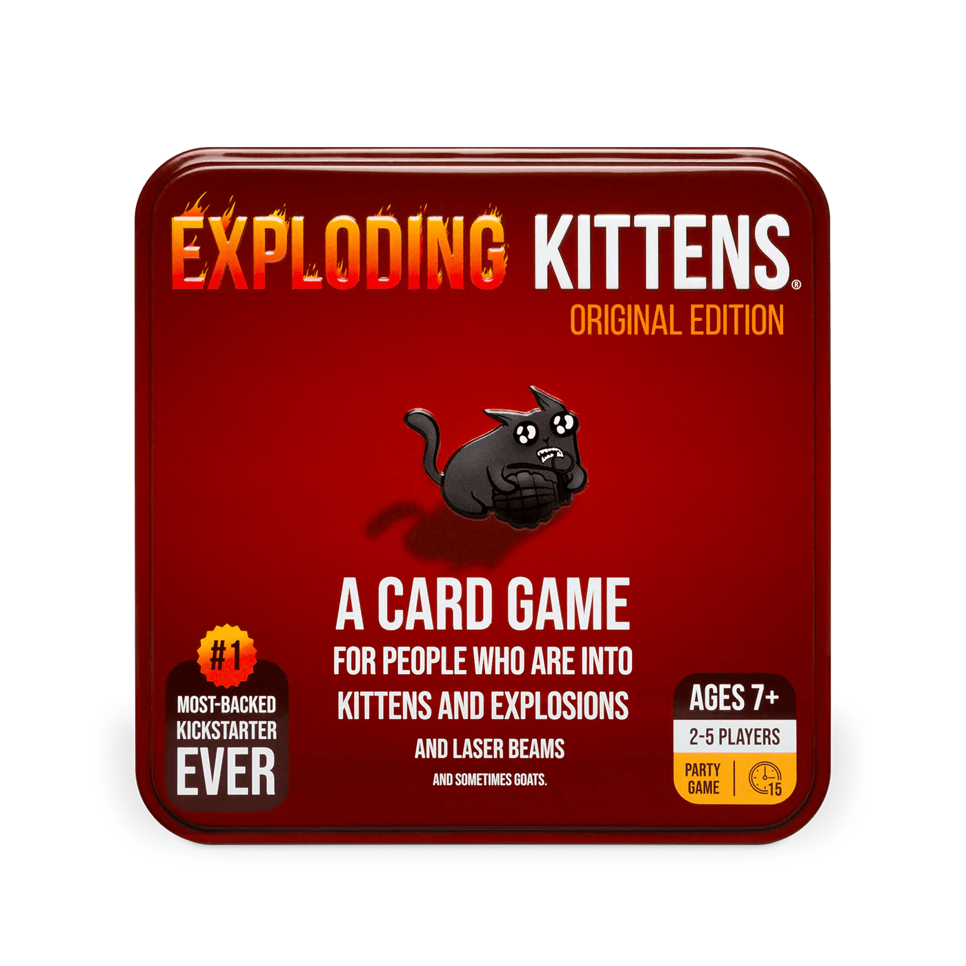 Exploding Kittens Original Edition Classic Tin