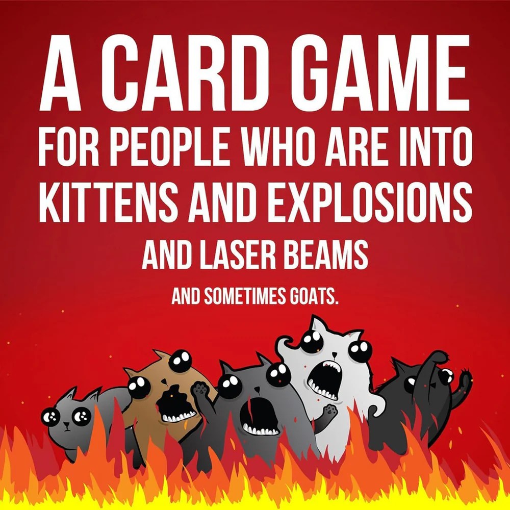 Exploding Kittens Original Edition Classic Tin