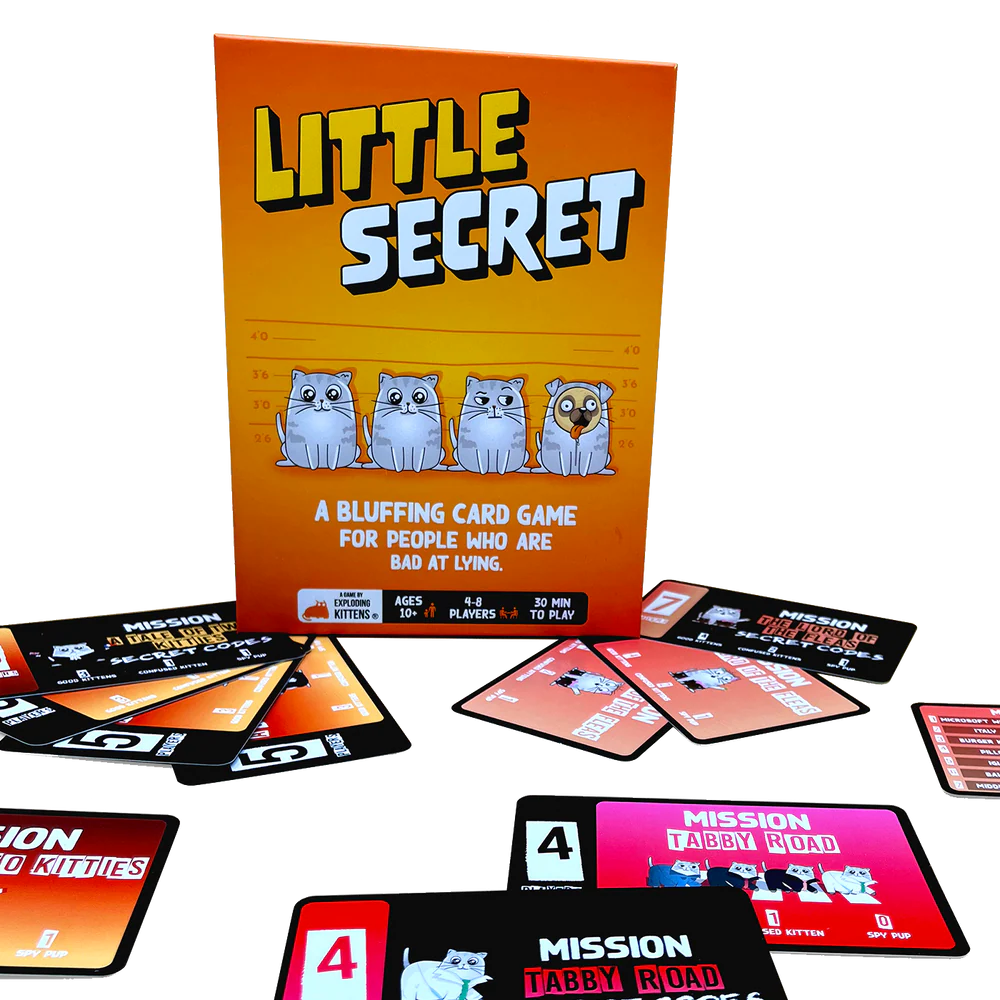 Little Secret Social Deduction Card Game
