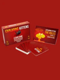 Exploding Kittens Landing Page