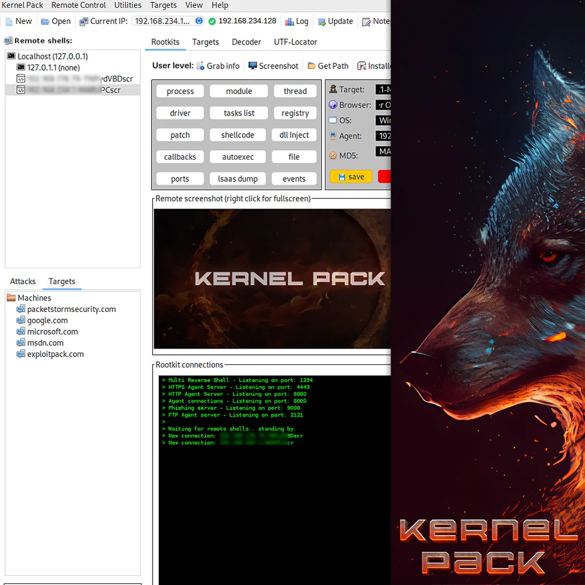 Kernel Pack Exploit Pack