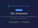 Sql Databases With Sqlmodel Fastapi Basics Fastapi Tutorial