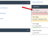 Check Detailed Disk Usage Disk Usage Optimization Fastcomet