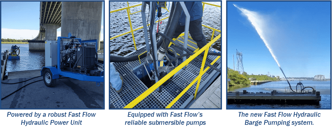 Pump Barge System - Fast Flow Pumps