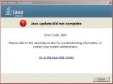 Fix Java Error Code 1603 Step By Step Guide