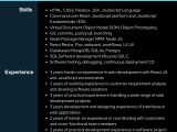 React Js Developer Resume Samples Find React Developers