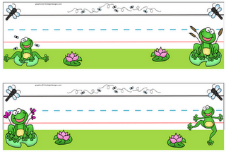 Ocean and Frog Themed Newsletter Templates and Deskplates! - First ...
