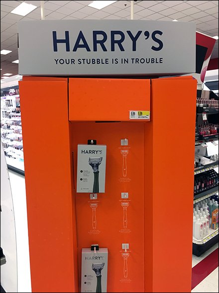 INDEX: Harry's Razors Retail Fixtures – Fixtures Close Up