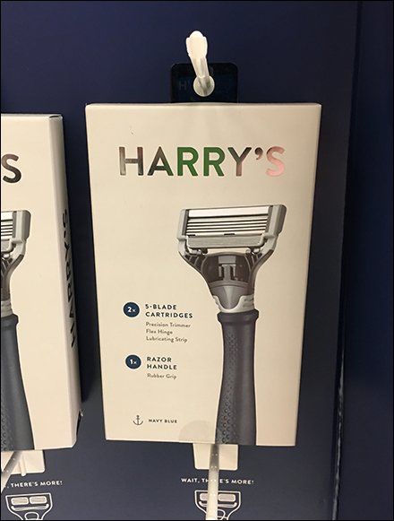 INDEX: Harry's Razors Retail Fixtures – Fixtures Close Up