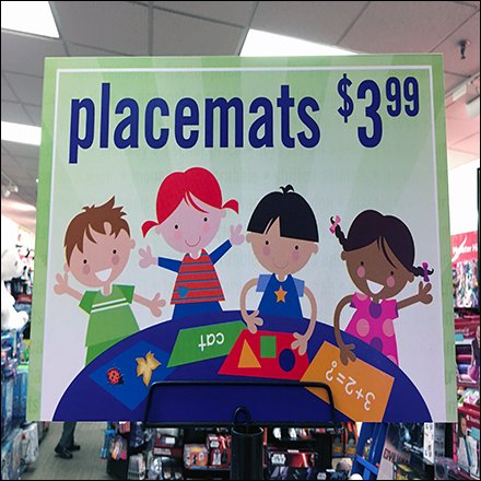 INDEX: Placemat Display and Placemat Merchandising – Fixtures Close Up