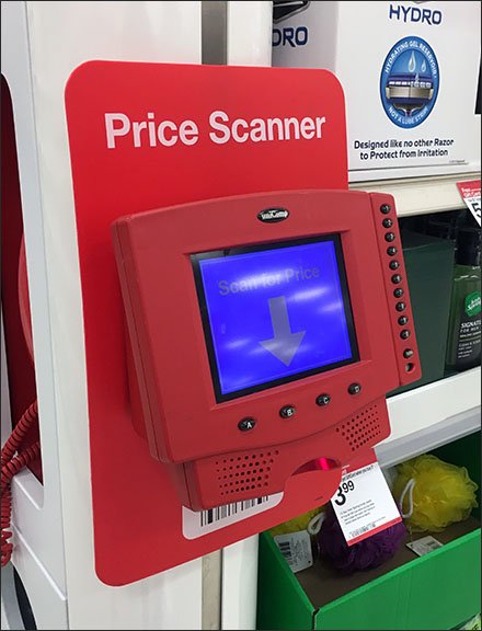 Target Info Center, Price Check, Store Navigation – Fixtures Close Up