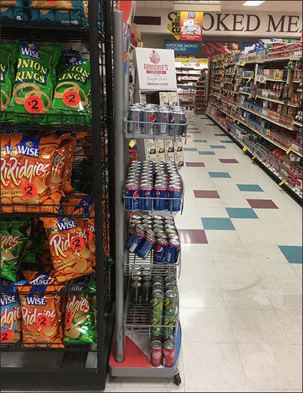 Pepsi Perfect 8-Pack Beverage Tower Rack – Fixtures Close Up