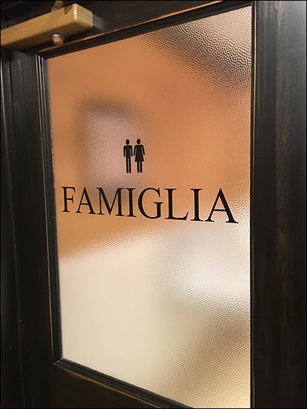 Bounce-House Gents Restroom Branding – Fixtures Close Up