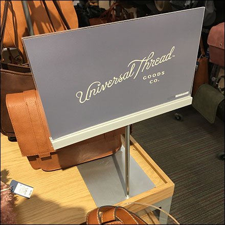 INDEX: Table-Top Signs / Upright Sign Stands – Fixtures Close Up