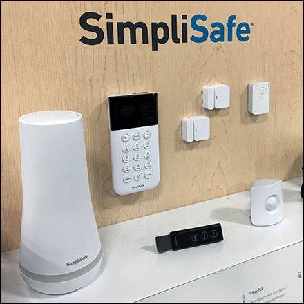 Security-Cameras-In-Use Shelf-Edge Flag – Fixtures Close Up