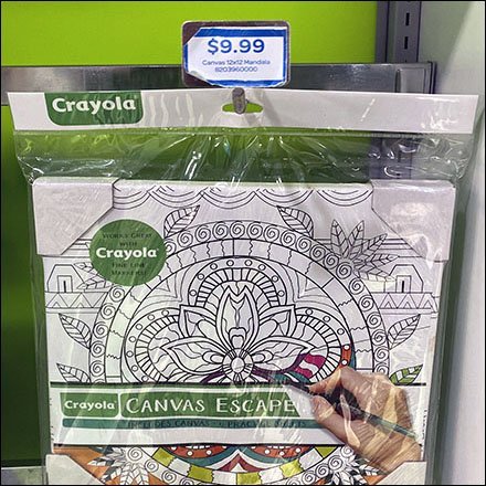 Crayola Coloring Workstation In The Round – Fixtures Close Up