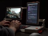 Diy Dual Screen Cyberdeck Computer Showcases Retro Futuristic Raspberry