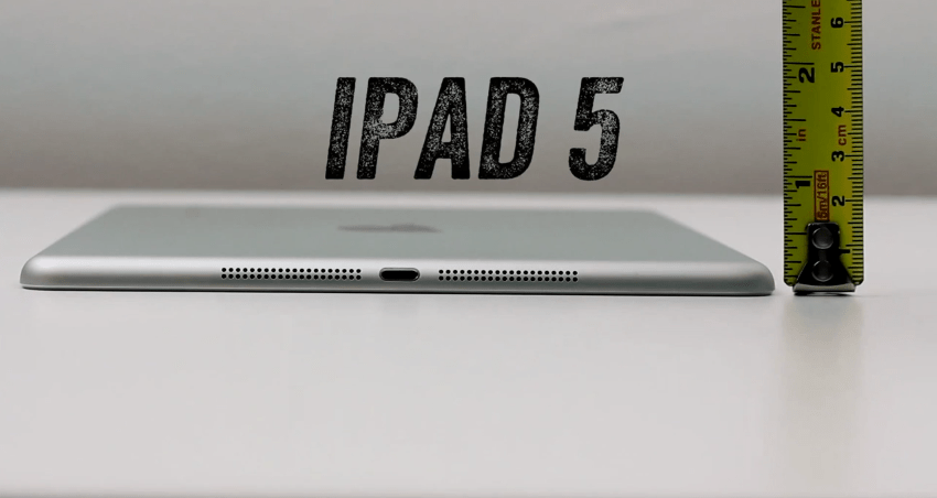 ชมคลิปแบบชัดๆ ฝาหลัง iPad 5 เทียบกับ iPad 4 ให้เห็นความแตกต่าง ...