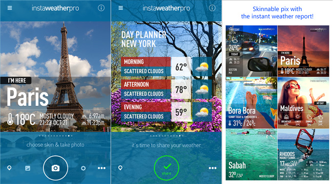 ด่วน!! InstaWeather Pro สำหรับ Windows Phone จากราคา 2.49$ มาเป็นแจกฟรีเวลาจำกัด | techfeedthai