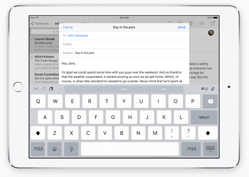 มาดูฟีเจอร์ Multitasking และ QuickType ใหม่บน iOS 9 ที่ทำให้ iPad ใช้ ...