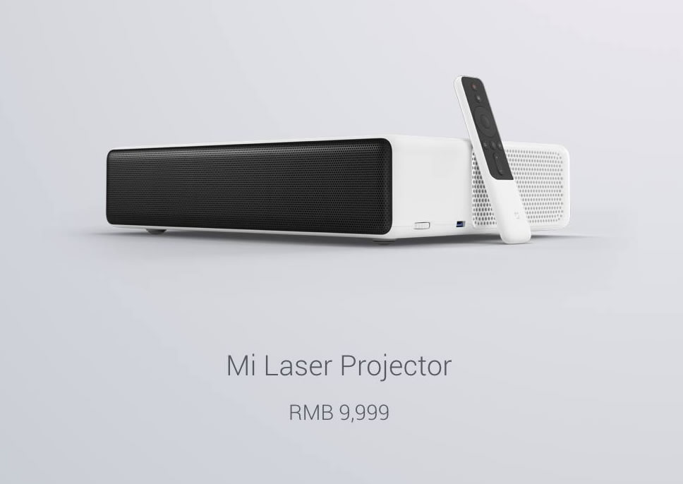 ไม่ต้องไปโรงหนังแล้ว!! Xiaomi เปิดตัว Mi Laser Projector โปรเจ็คเตอร์ ...