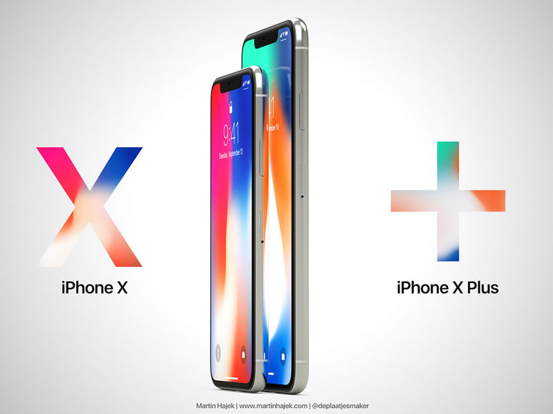 ชมภาพเรนเดอร์สุดงามของ iPhone X Plus ที่ใช้จอแสดงผลขนาด 6.7 นิ้ว พร้อม ...