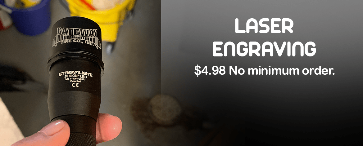 Flashlight Dealer Engraving Information
