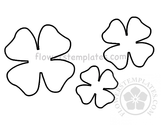 Printable Flower Petal Pattern - Flowers Templates