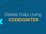 Codeigniter Delete Data From Database Formget