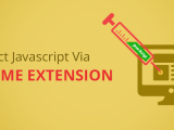 How To Inject Javascript Using Chrome Extension Formget