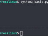 Getting Started With Python Foss Linux