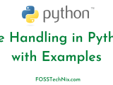 Python Archives Foss Technix
