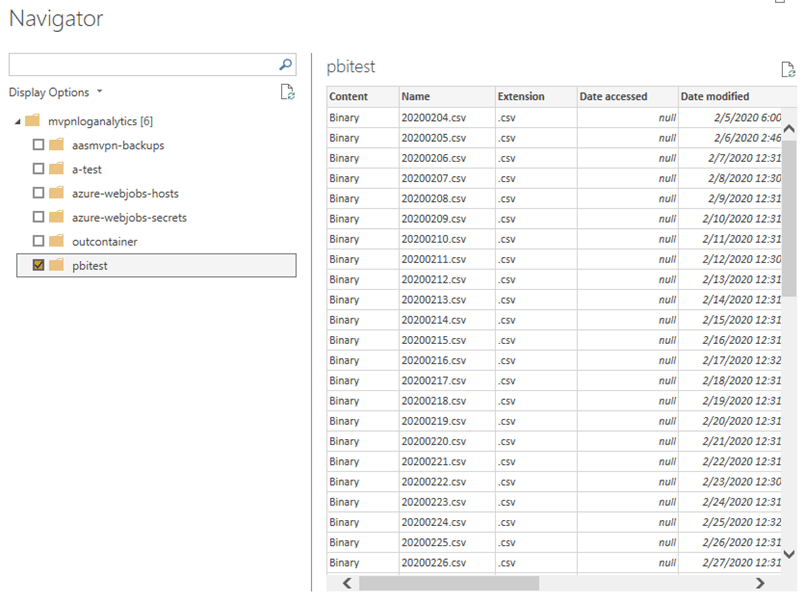 Creating A Power Bi Report From The Audit Logs Stored In Azure Blob 5528