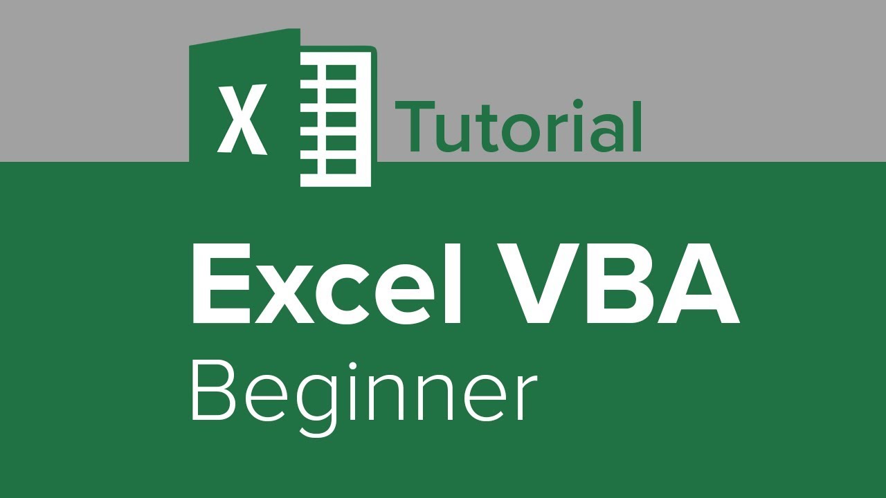 Excel VBA Beginner Tutorial – Frank's World of Data Science & AI