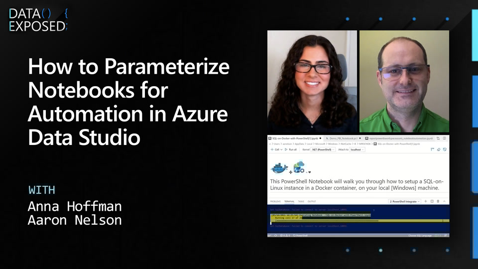 How to Parameterize Notebooks for Automation in Azure Data Studio – Frank's World of Data ...