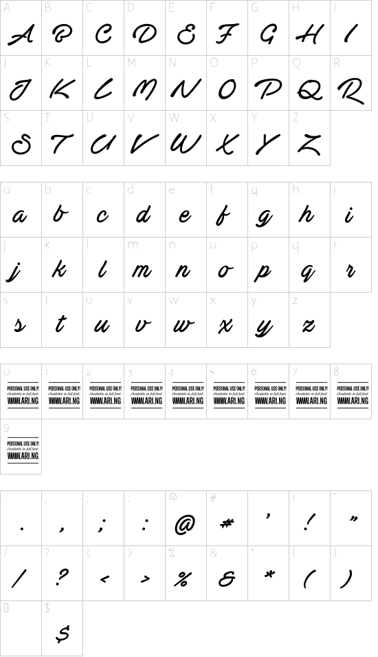 Free font Actonia Hand preview | Free Fonts Pro