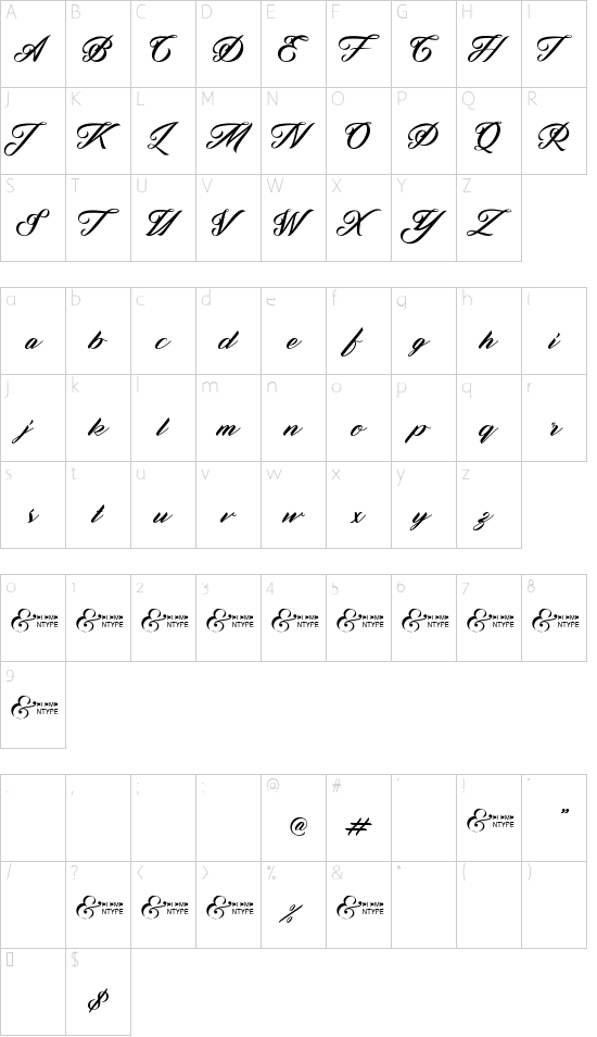 Free font Zephan preview | Free Fonts Pro