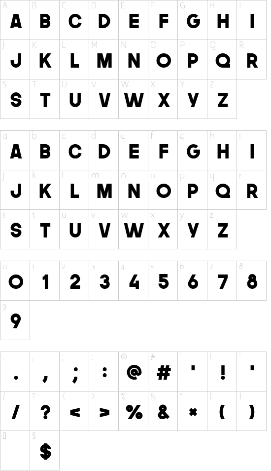 Free font The Next Font preview | Free Fonts Pro