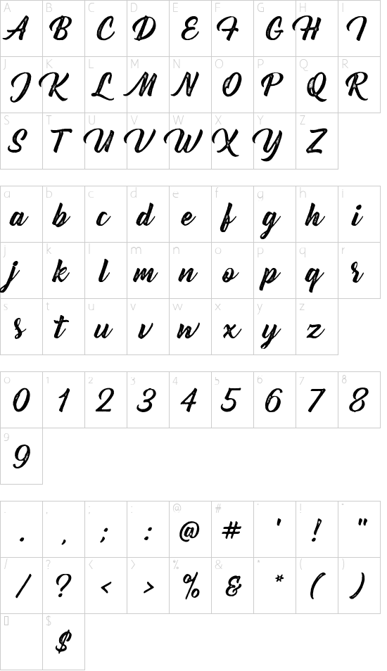 Free font Bernadette Rough preview | Free Fonts Pro