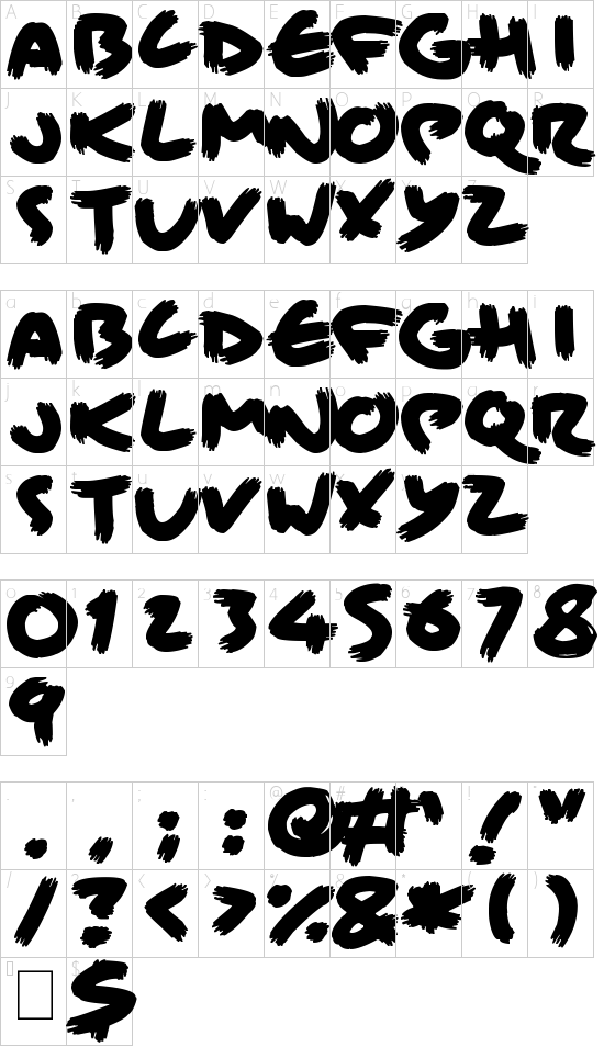 Free font Brisk Bristle Brush preview | Free Fonts Pro