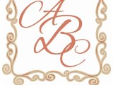 Free Customizable Monogram Frames And Borders Instant Download