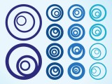 Abstract Circles Graphics Vector Art Graphics Freevector