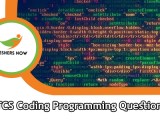Tcs Coding Programming Questions With Answers Pdf Download