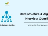 Top 100 Data Structure Interview Questions And Answers