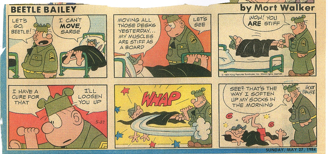 Conflicts: Lessons from Beetle Bailey - From Insults To Respect From ...