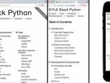 Responsive Design Full Stack Python