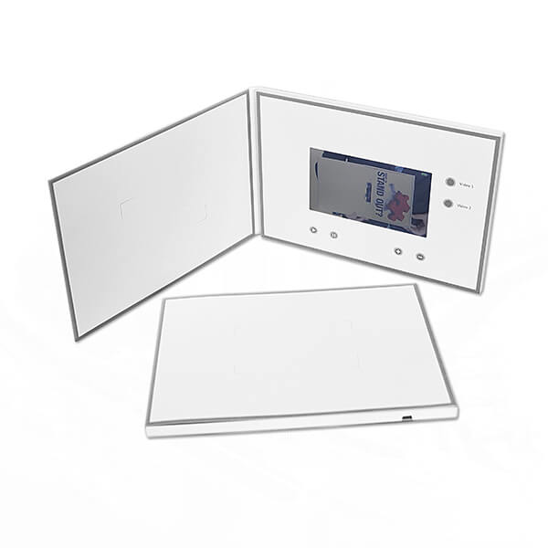 Rechargeable 4.3-inch LCD Video Postcard with Buttons | Funimprint